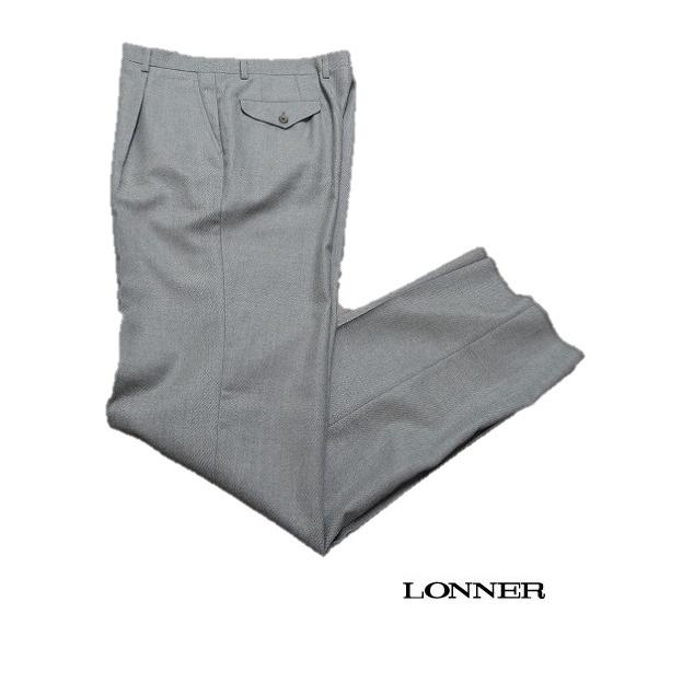 ロンナー（LONNER）・ワンタック ウールスラックス 秋冬パンツ （グレー） 85 88 94 : ミハト&タロウ - 通販 - Yahoo ...