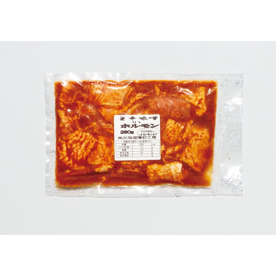 豚ホルモン辛みそ味 280g : 北海道樽前工房 - 通販 - Yahoo!ショッピング