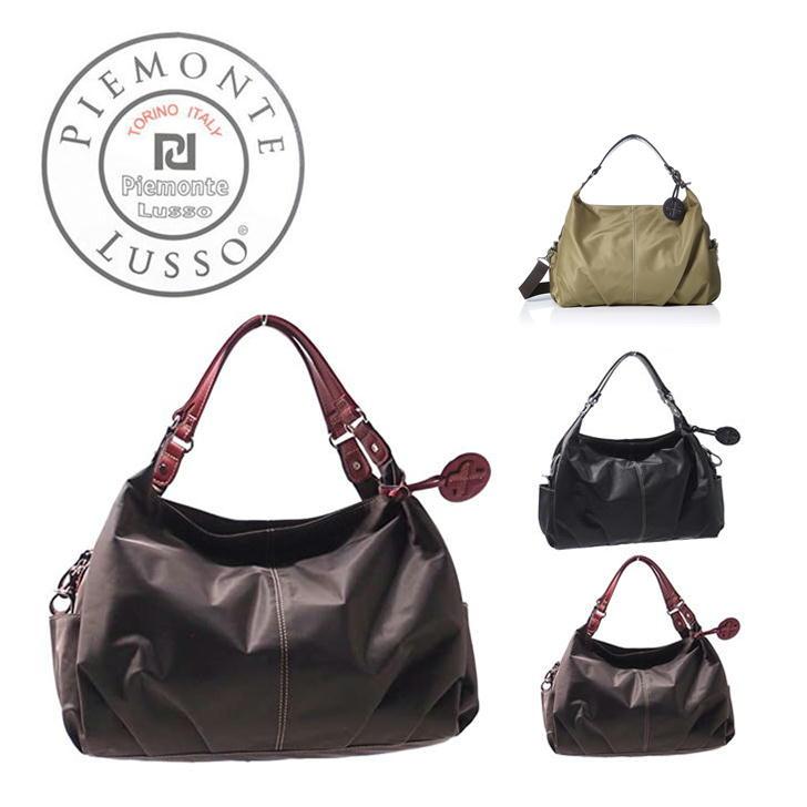 PIEMONTE LUSSO ピエモンテルッソ CORIS コリス ナイロンツイル バック ハンド ショルダー 7057 旅行 撥水 ジャガード 母の日 人気 : TascheJack ...