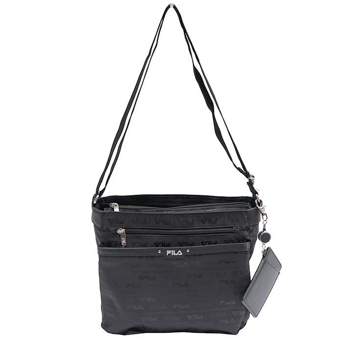 FILA 【レターパック配送】FILA フィラ フラワーシリーズ ジャガード 薄マチ ショルダー 斜め掛け 肩掛け 7691 パスケース 鞄 超軽量 人気 ラッピング 母の日 ...