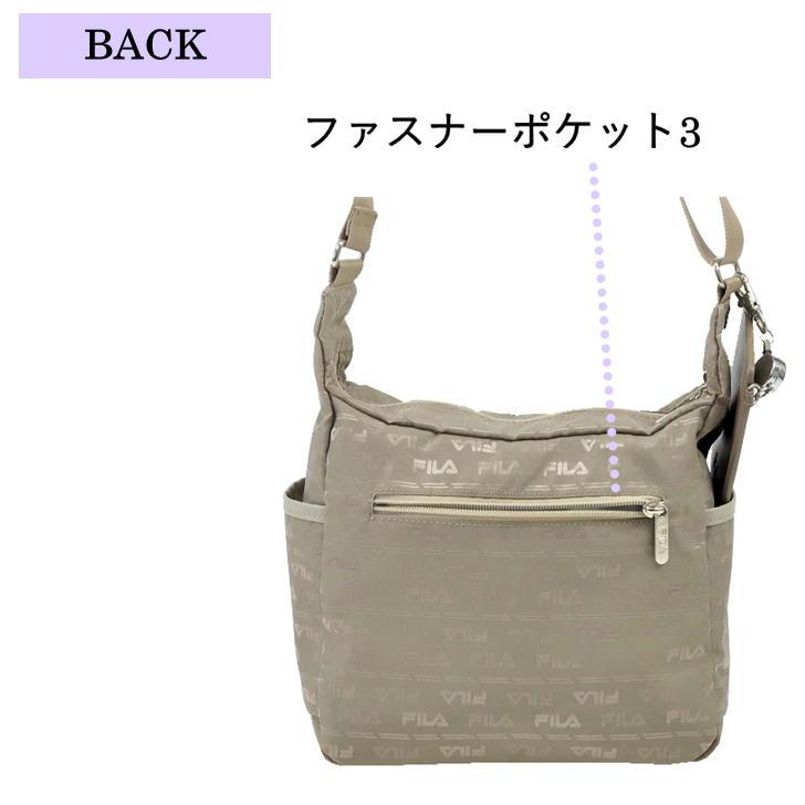 FILA（フィラ） 【レターパック配送】FILA フラワーシリーズ ジャガード 舟形縦ショルダー 斜め掛け 肩掛け 7693 パスケース 鞄 超軽量 人気 ラッピング 母の日 ...