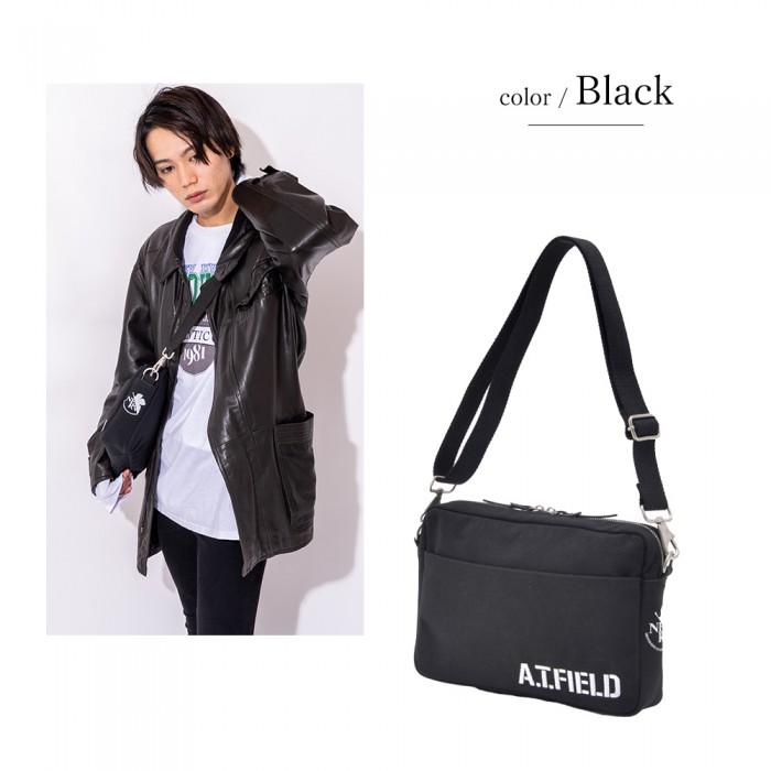 【レターパック配送】DEVICE×A.T.FIELD オーガナイズ 2way ショルダーポーチ ASH20049 エヴァ 斜め掛け ポーチ イン クラッチ 帆布 人気 :ASH20049 ...