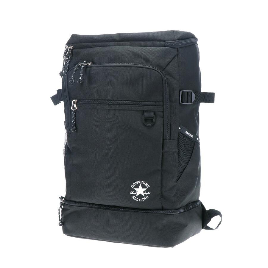 【CONVERSE】 20075 33L リュック 大容量 リュックサック バックパック 通学 軽量 シンプル カジュアル 中高生 大学生 ユニセックス プレゼント ギフト ブラック ...