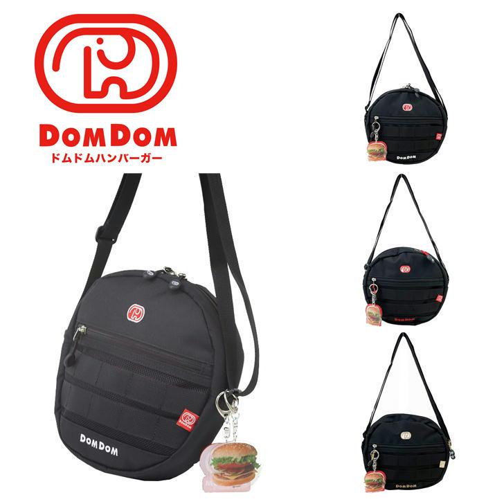DOMDOM 【レターパック配送】DOMDOM ドムドム DM004 ショルダー 斜め掛け 肩掛け ラウンド サークル 旅行 可愛い どむぞう ...
