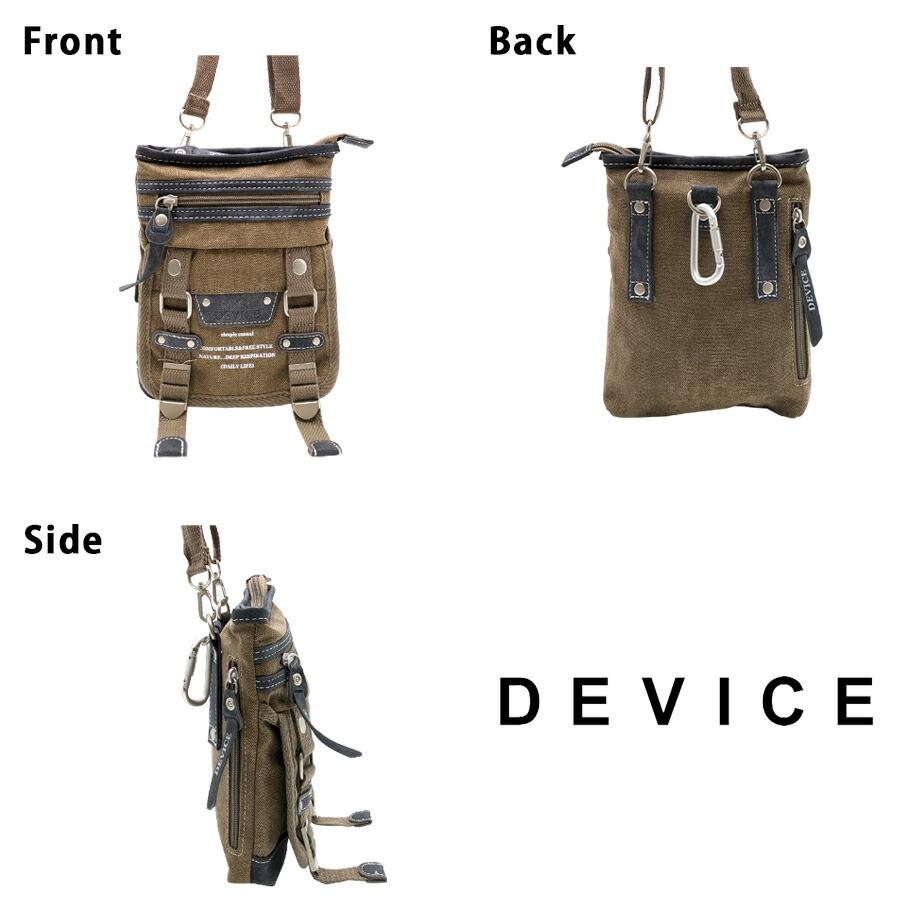 DEVICE（PORTER） 【DEVICE】 dch30026 ミリタリーポーチショルダーバッグ シザーケース ウエストポーチ かばん バッグ かっこいい カジュアル おしゃれ メンズ ...