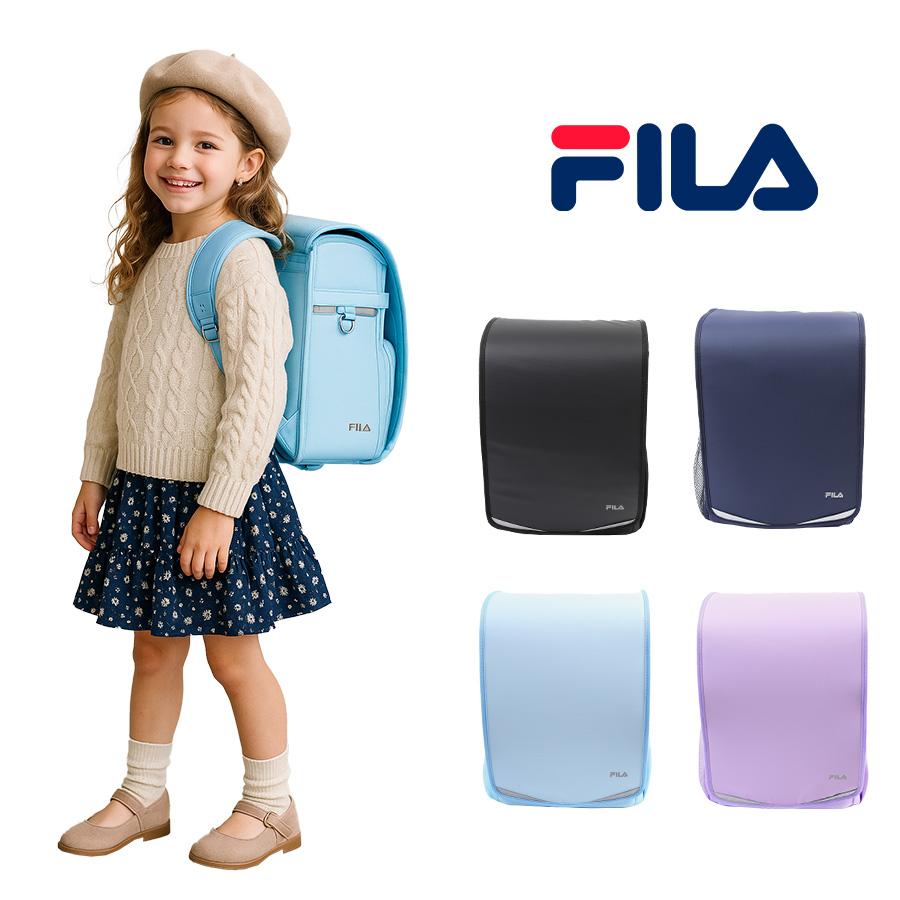 【FILA】 7902 スキップ ランドサック 撥水 軽量 大容量 丈夫 A4 ランドセル型リュック 通学 小学生 子ども 新入学 ユニセックス ギフト プレゼント ブラック ...