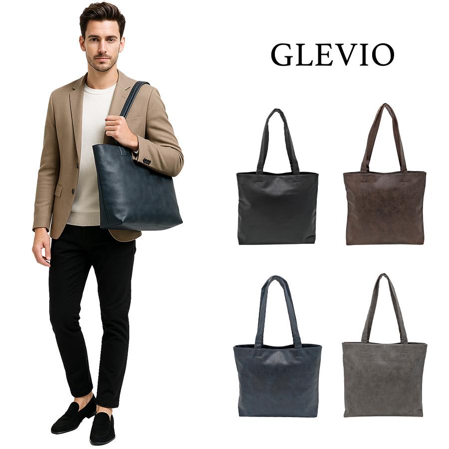 GLEVIO（グレヴィオ） 【GLEVIO】 fs39 プレーントートバッグ かばん カバン 鞄 バッグ ビジネス 通勤 普段使い 使いやすい シンプル ユニセックス ギフト プレゼント ...