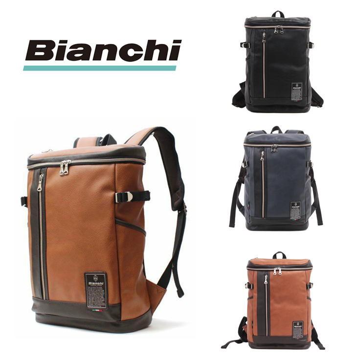 Bianchi ビアンキ スクエア リュック TBPI-27 リュックサック ビジネス 旅行 出張 通勤 通学 鞄 B4 撥水 父の日 人気 ...