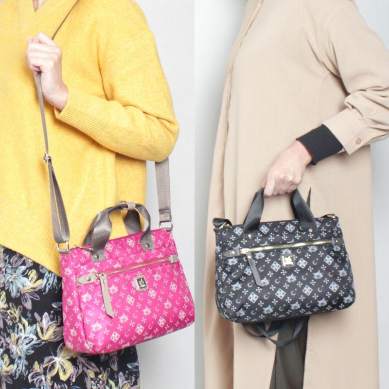 わちふぃーるど WACHIFIELD WTSK-04 2way ショルダー コンパクト 鞄 ショルダー 取り外し可能 ダヤン 軽量 おでかけ 旅行 プレゼント : wtsk-04 ...