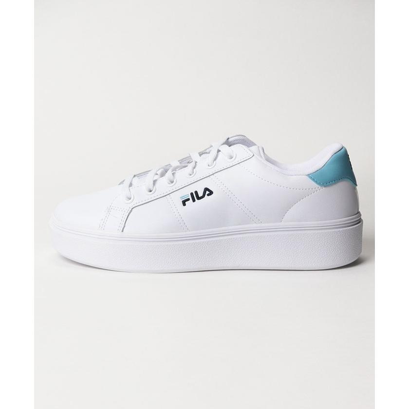 FILA SALE フィラ COURT PLUMPY SL WHITE/BLUE USS21091150 FILA スニーカー コートプラン ...