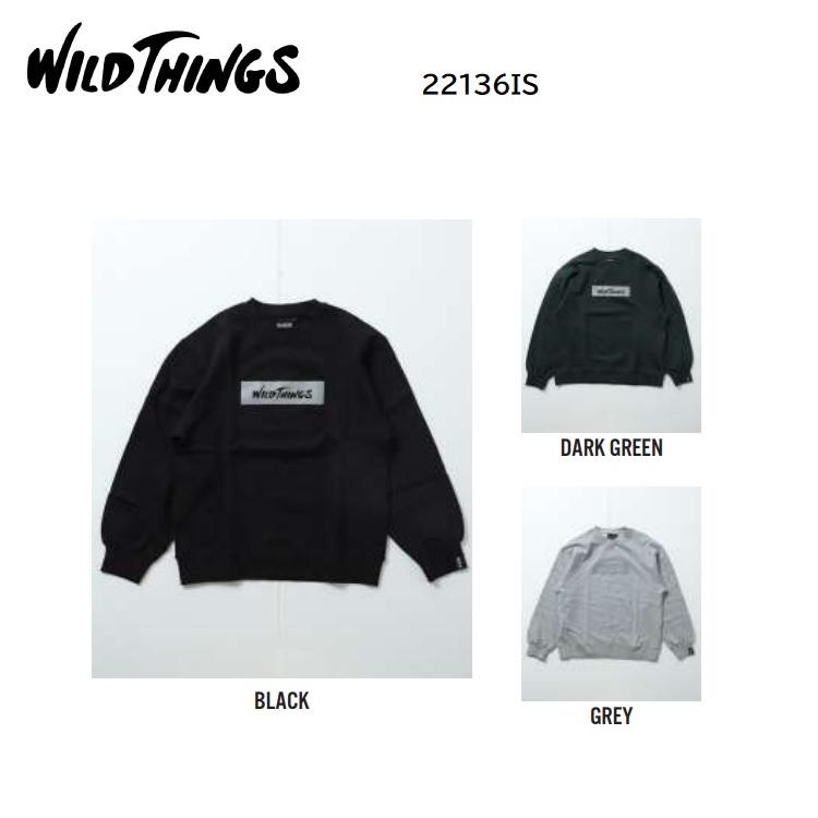 WILD THINGS（ワイルドシングス） WILD THINGS SWEAT CREW WT22136IS : TASHIRO SPORTS ...