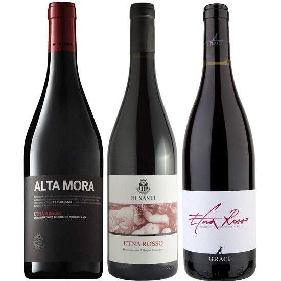 ソムリエ厳選 イタリア エトナ ロッソ 750mlx3本 飲み比べセット : isir103490-isir107468-isir107482 : ワインショップ タストヴァン - 通販 ...
