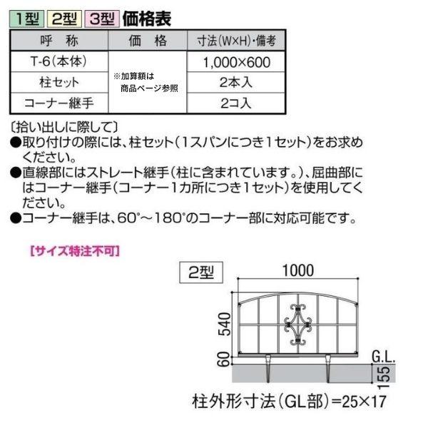 フェンス LIXIL コラゾン2型フェンス T-6 本体 1000×600mm : korazonn2-t6 : 建具専門店 - 通販 - Yahoo!ショッピング