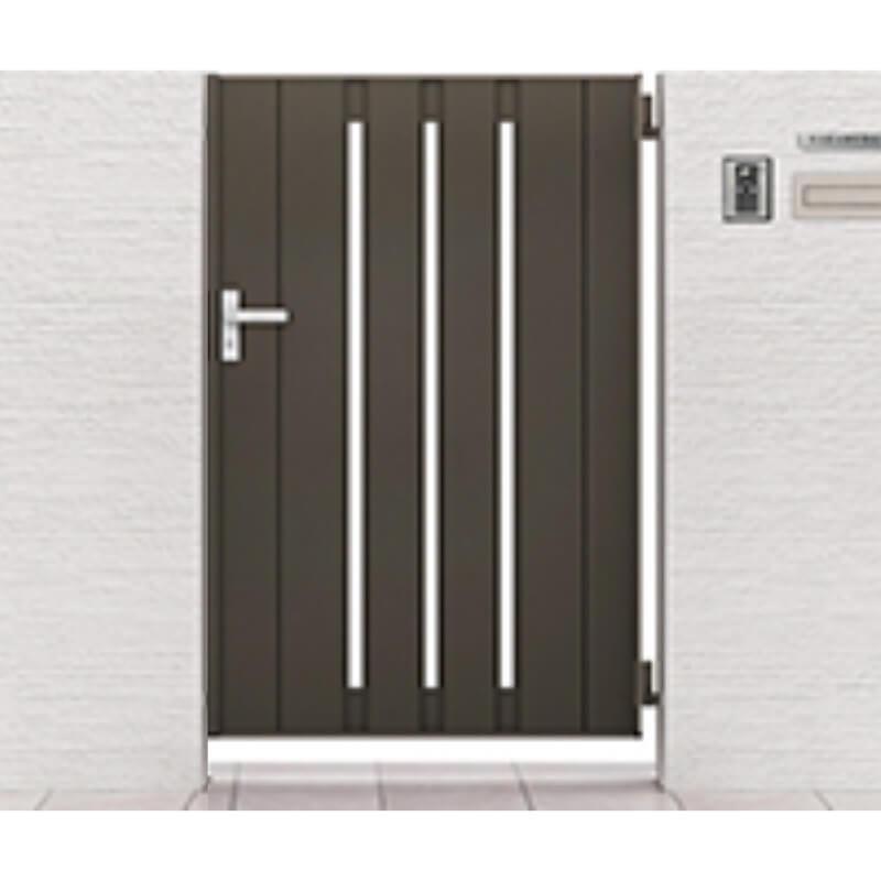 LIXIL 開き門扉AB TS2型 片開き 埋込使用 呼称08-12 扉寸法W800×H1200mm リクシル 開き門扉 おしゃれ シンプル リフォーム : 建具専門店 - 通販 ...