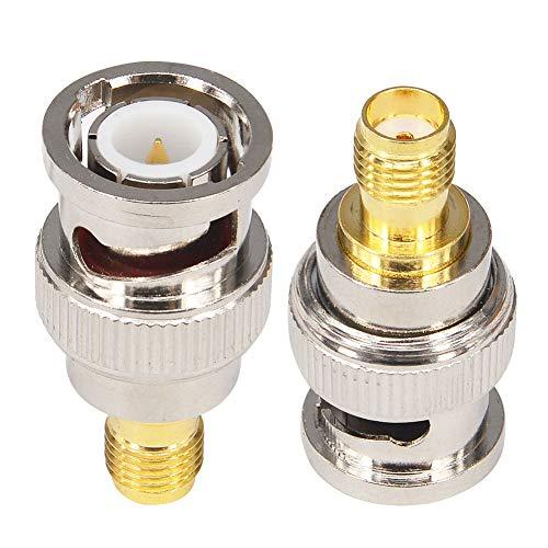 leeyovk BNC - SMA 変換コネクタ オス メス アダプタ SMA-J BNC-P 同軸変換アダプタ コネクタ、ラ : タツキエンタープライズ - 通販 - Yahoo!ショッピング