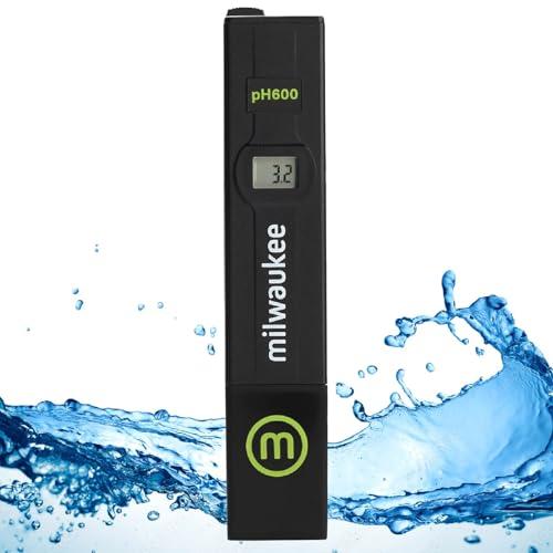 【Milwaukee】 コンパクトpHメーター pH600 測定範囲0.0〜14.0pH 精度±0.1pH 手動1点校正 試験成績書・日本語取扱説明書 : タツキエンタープライズ - 通販 ...