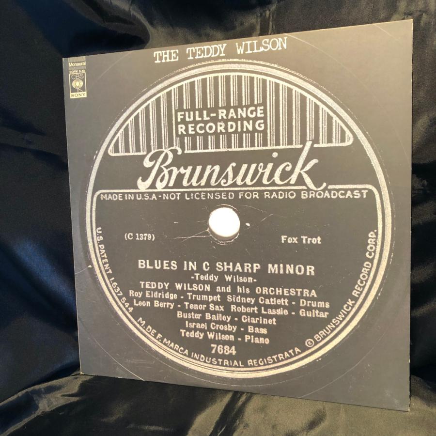 Teddy Wilson / The LP CBS/SONY : tatsuda records - 通販 - Yahoo!ショッピング