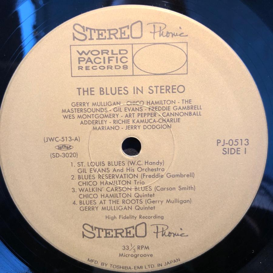 The Blues In Stereo LP World Pacific Records : tatsuda records - 通販 ...