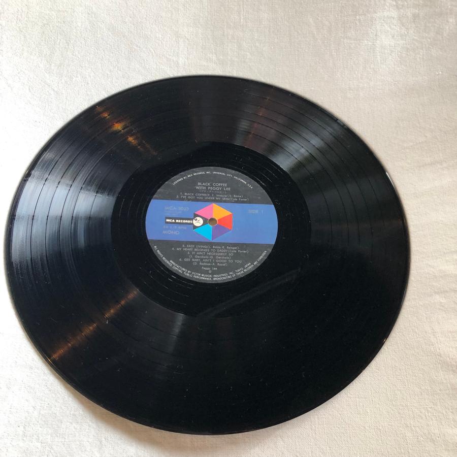 Peggy Lee / Black Coffee LP MCA Records・VICTOR : tatsuda records - 通販 ...