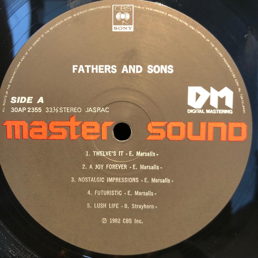 Wynton Marsalis, Chico Freeman / Fathers & Sons LP CBS/Sony : d-3323 : tatsuda records - 通販 ...