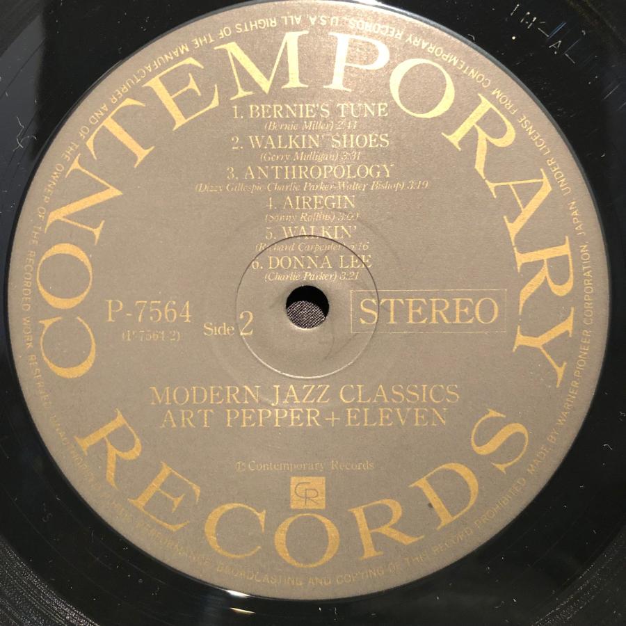 Art Pepper / + Eleven (Modern Jazz Classics) LP Contemporary Records ...