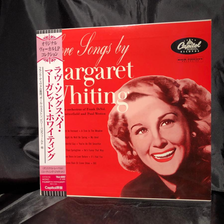 Margaret Whiting / Love Songs LP Capitol Records・TOSHIBA-EMI : d-3482 : tatsuda records - 通販 ...