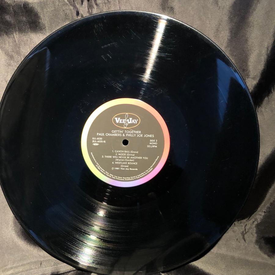 Paul Chambers & Philly Joe Jones / Gettin' Together LP Vee Jay Records ...