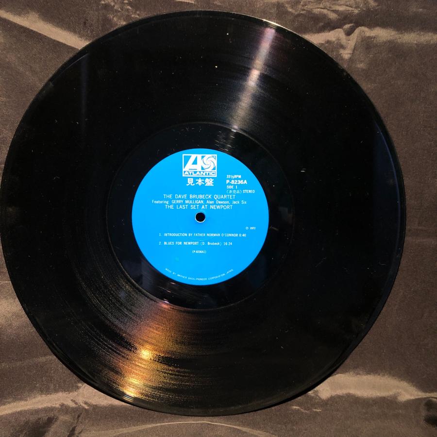 The Dave Brubeck Quartet / Last Set At Newport LP Atlantic ・WARNER BROS : tatsuda records - 通販 ...
