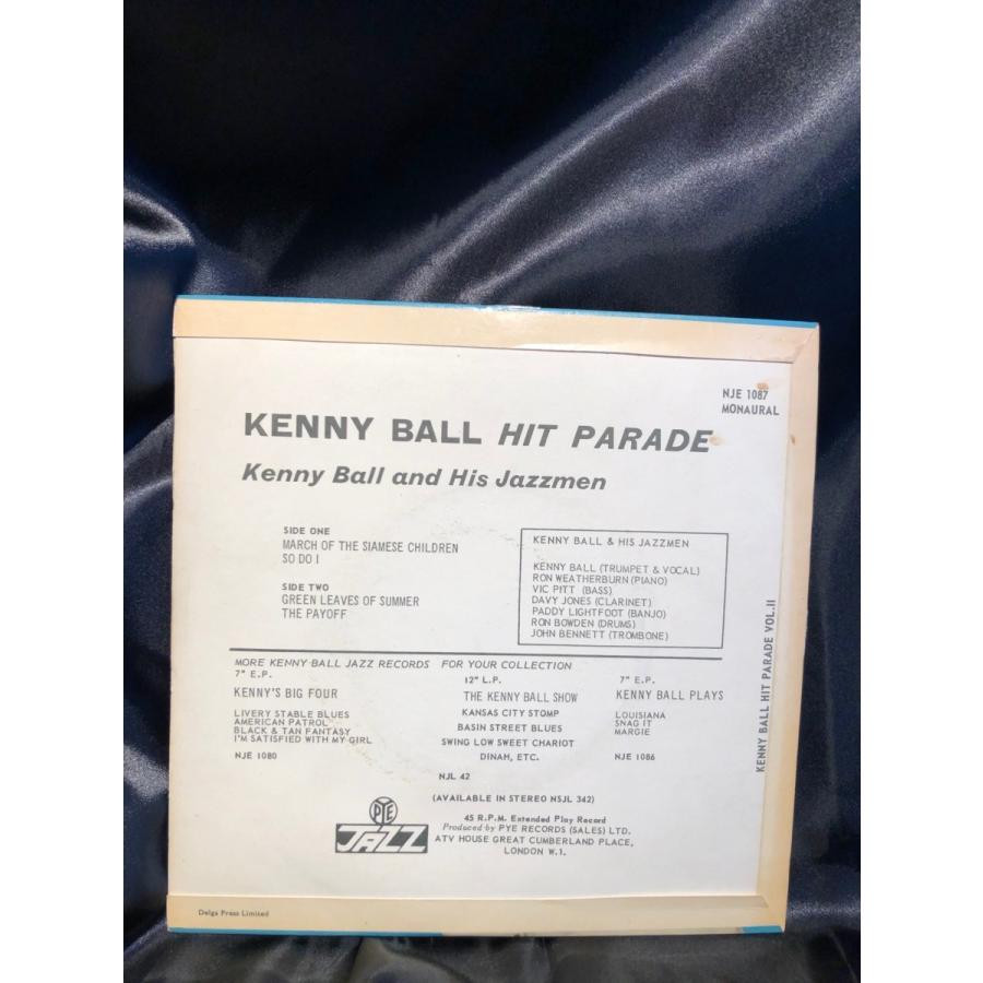 KENNY BALL HIT PARADE volume two 7inch PYE RECORDS : tatsuda records ...