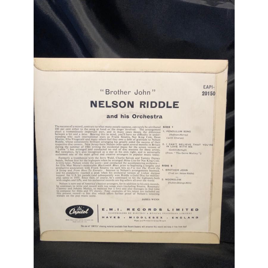 NELSON RIDDLE AND HIS ORCHESTRA 7inch CAPITOL : tatsuda records - 通販 - Yahoo!ショッピング