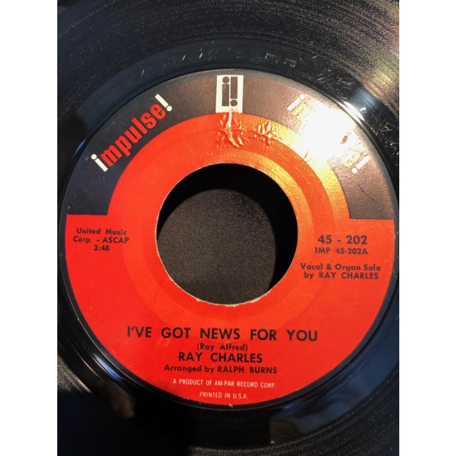 Ray Charles / I've Got News For You 7inch mpulse! : tatsuda records - 通販 - Yahoo!ショッピング