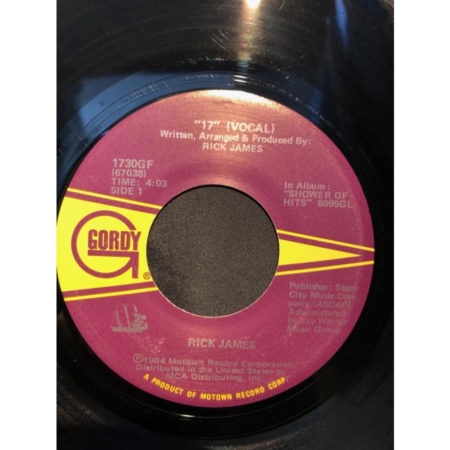 Rick James / 17 7inch Gordy : tatsuda records - 通販 - Yahoo!ショッピング