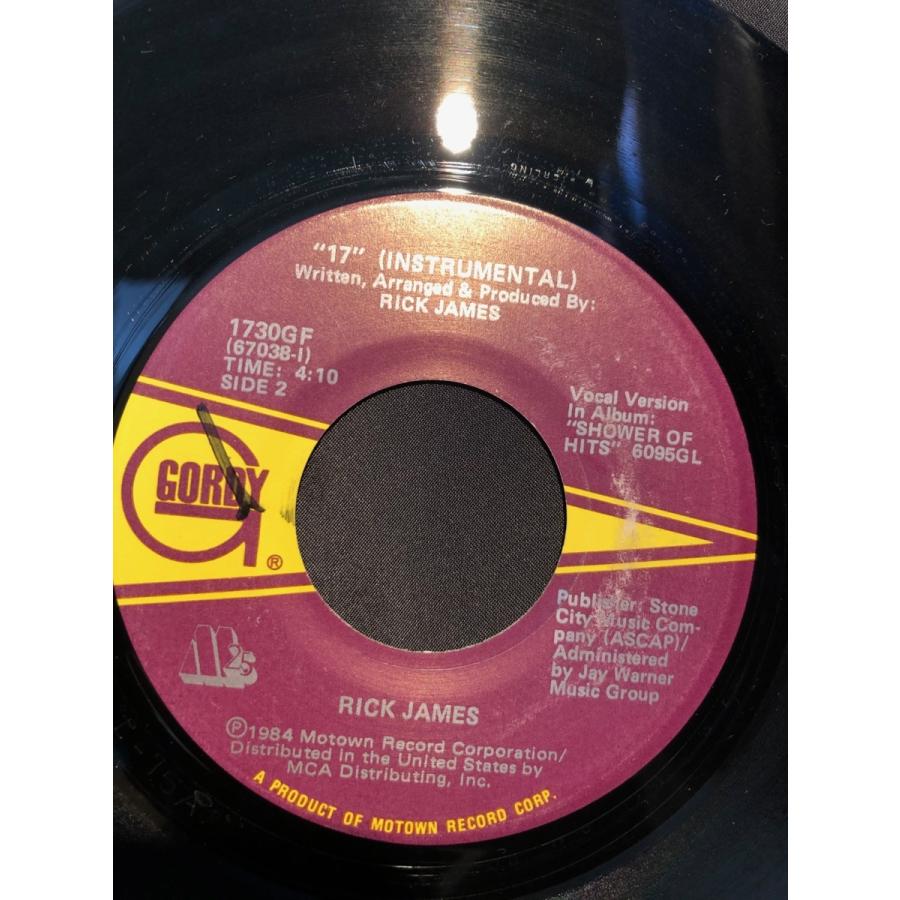 Rick James / 17 7inch Gordy : tatsuda records - 通販 - Yahoo!ショッピング