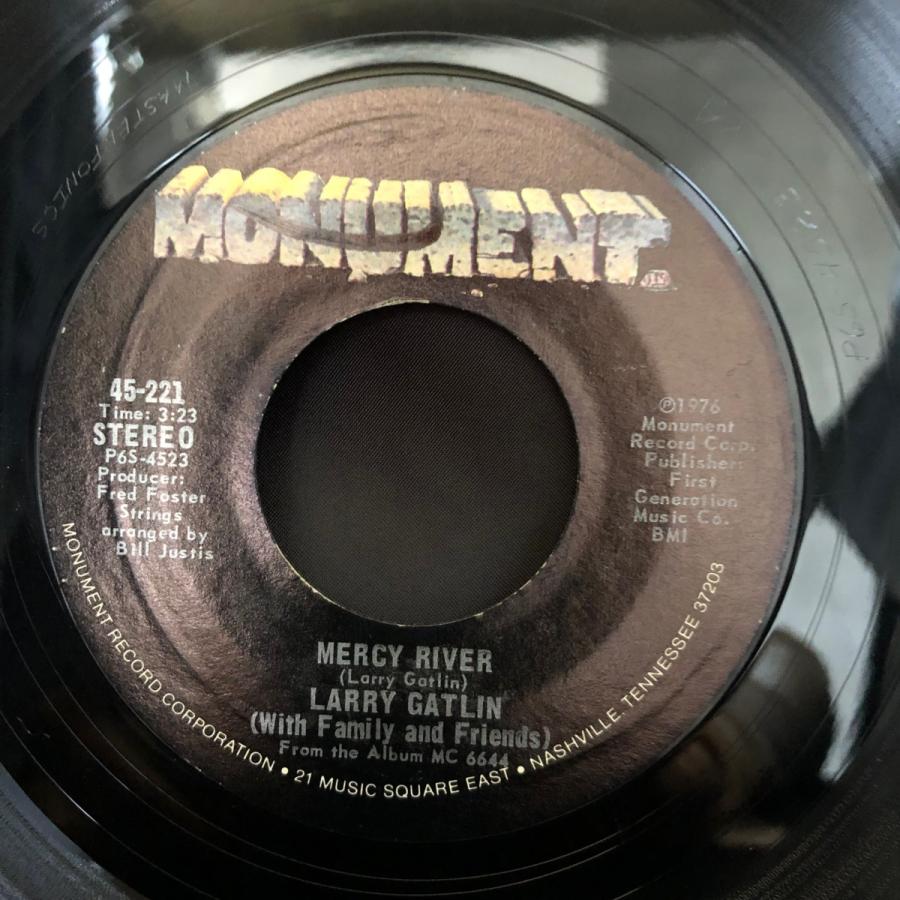 Larry Gatlin / Mercy River 7inch Monument : tatsuda records - 通販 ...