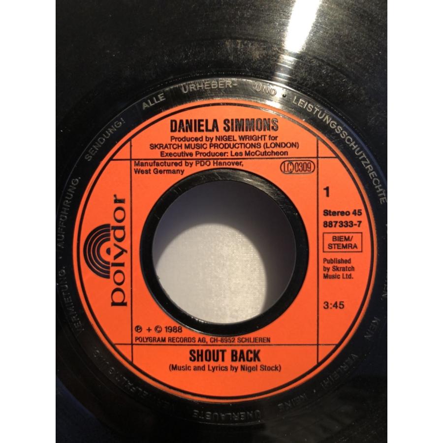 Daniela Simmons / Shout Back 7inch POLYDOR : tatsuda records - 通販 ...
