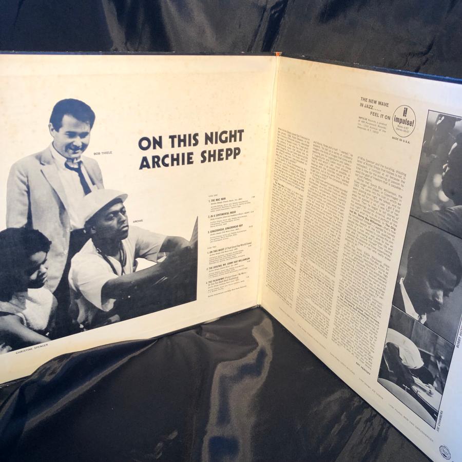 Archie Shepp / On This Night LP Impulse! : tatsuda records - 通販 - Yahoo ...