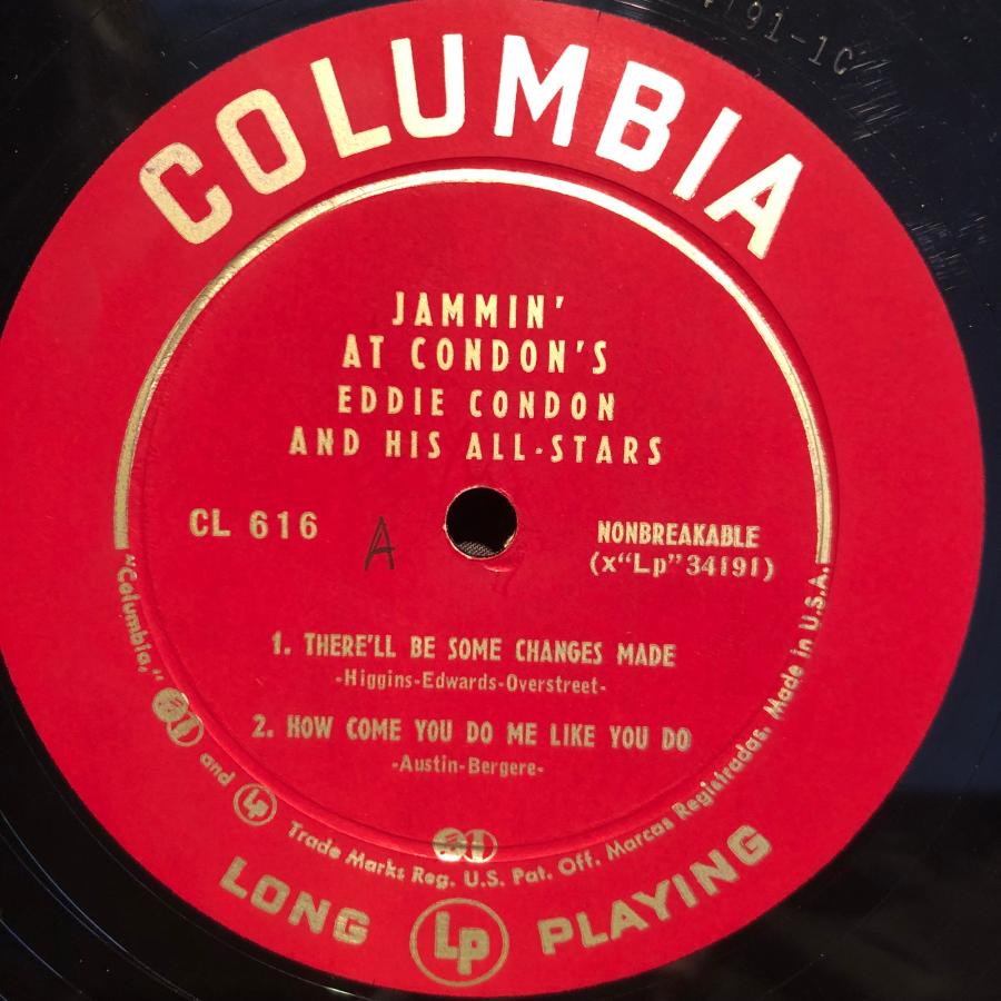 Eddie Condon And His All-Stars / Jammin' At Condon's LP Columbia ...