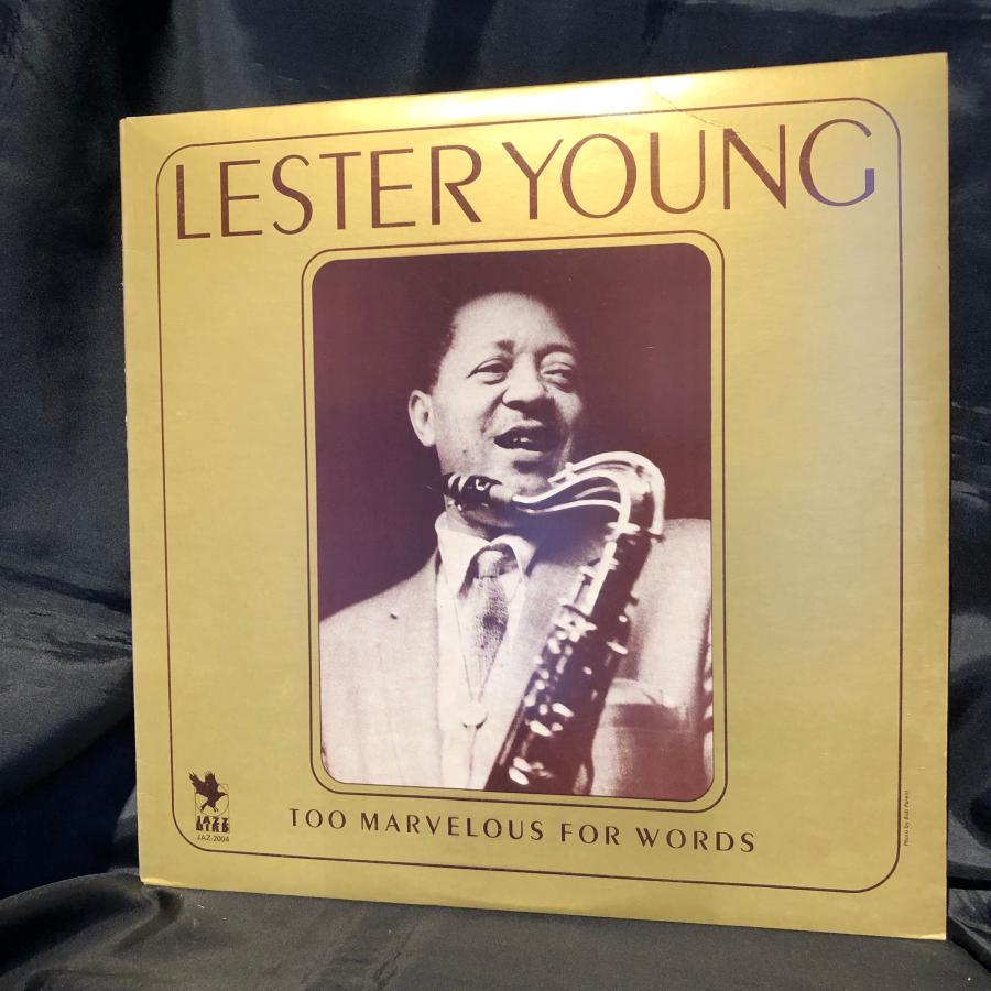 Lester Young / Too Marvelous For Words LP Jazz Bird : tatsuda records ...
