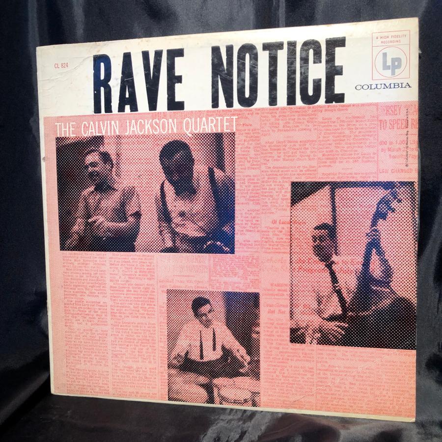 The Calvin Jackson Quartet / Rave Notice LP Columbia : j-3717 : tatsuda ...