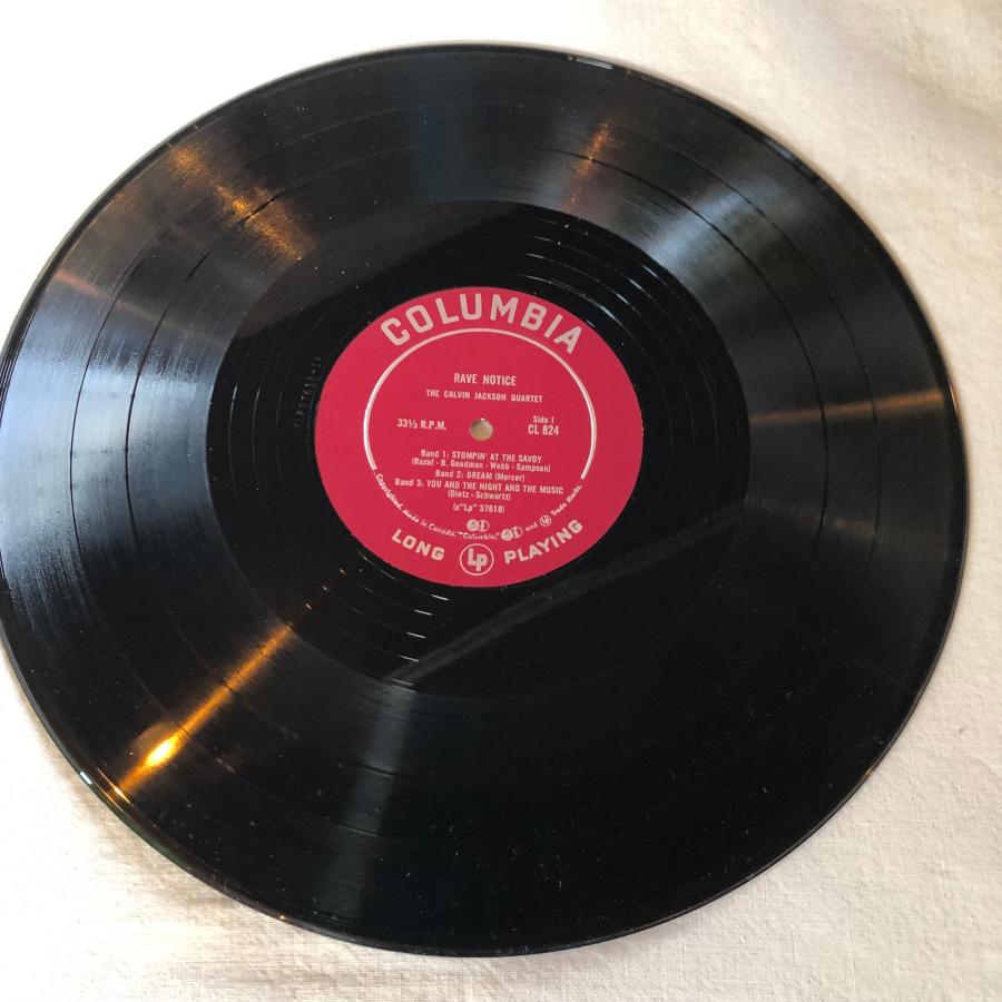 The Calvin Jackson Quartet / Rave Notice LP Columbia : j-3717 : tatsuda ...