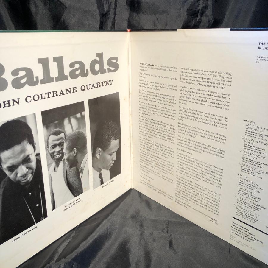 John Coltrane Quartet / Ballads LP Impulse! : tatsuda records - 通販 ...