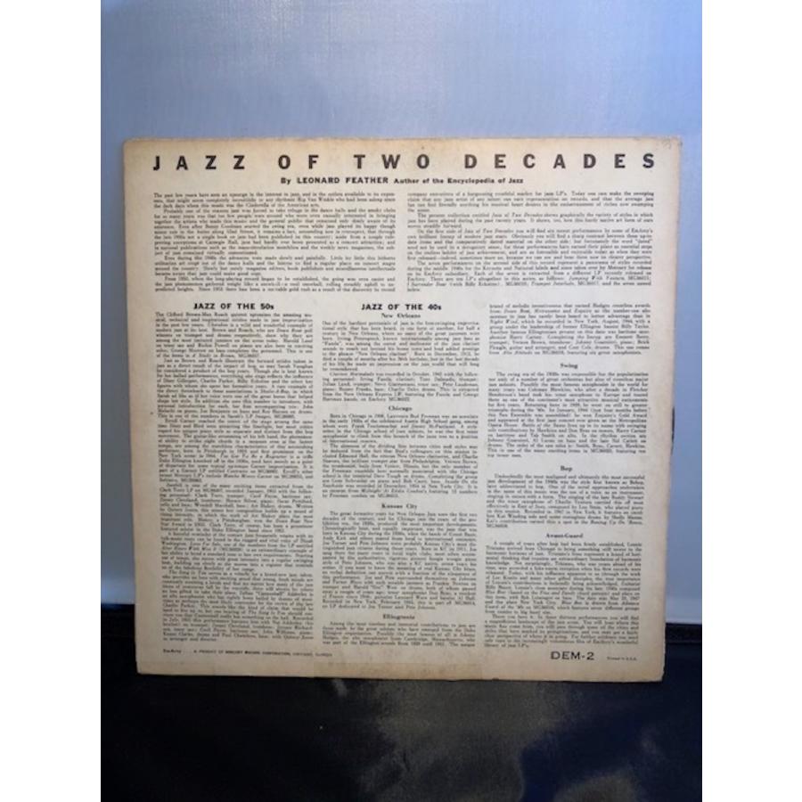 JAZZ OF TWO DECADES by leonard feather LP EMARCY : tatsuda records - 通販 ...