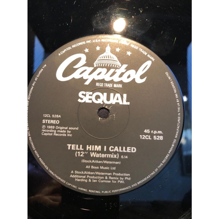 SEQUAL / Tell Him I Called 12WATERMIX 12inch CAPITOL : z-1674 : tatsuda records - 通販 - Yahoo!ショッピング