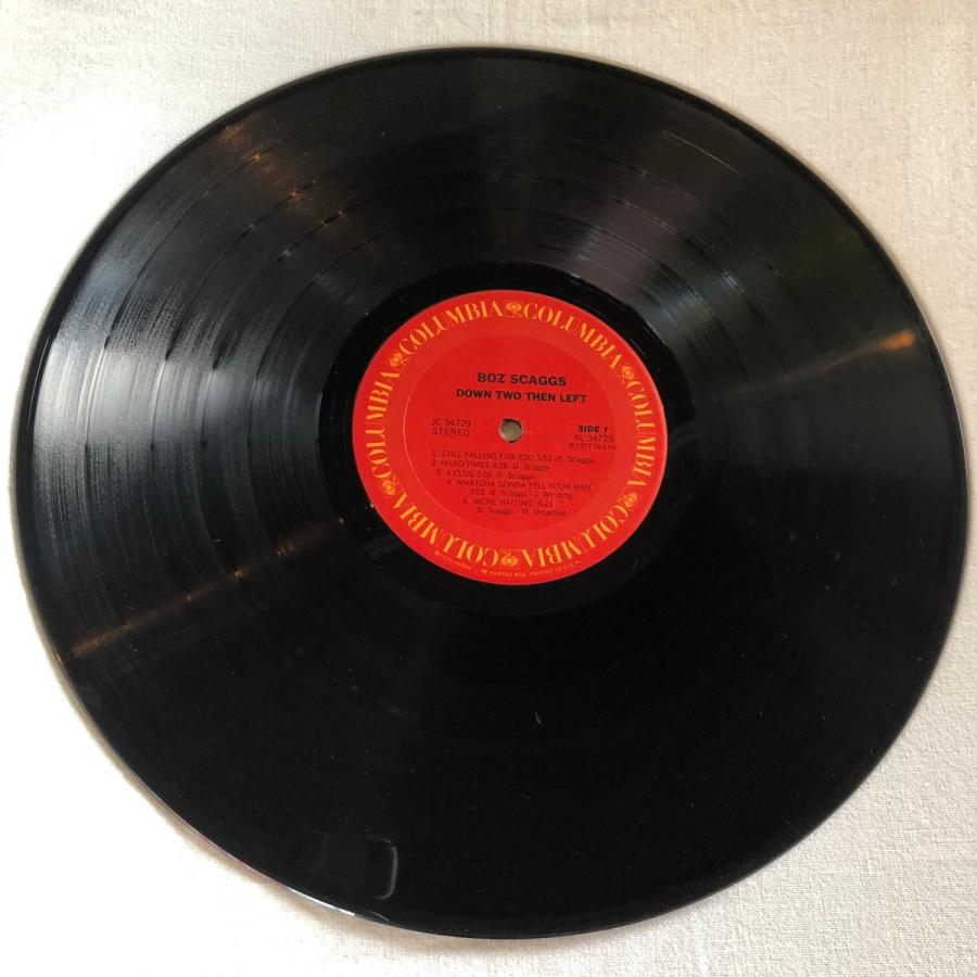 Boz Scaggs / Down Two Then Left LP Columbia :Z-2151:tatsuda records ...