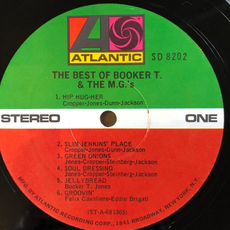 Booker T & The MG's / Best Of LP Atlantic : tatsuda records - 通販 - Yahoo!ショッピング