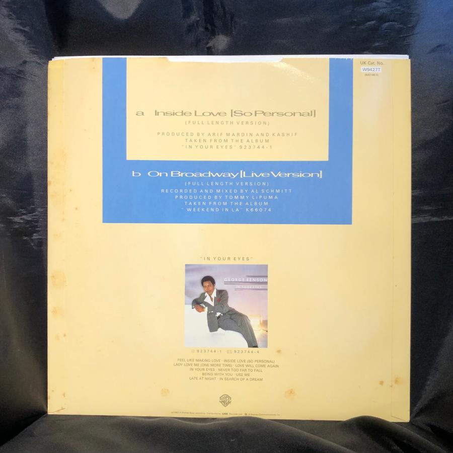 George Benson / Inside Love (So Personal) LP Warner Bros. Records : tatsuda records - 通販 - Yahoo ...