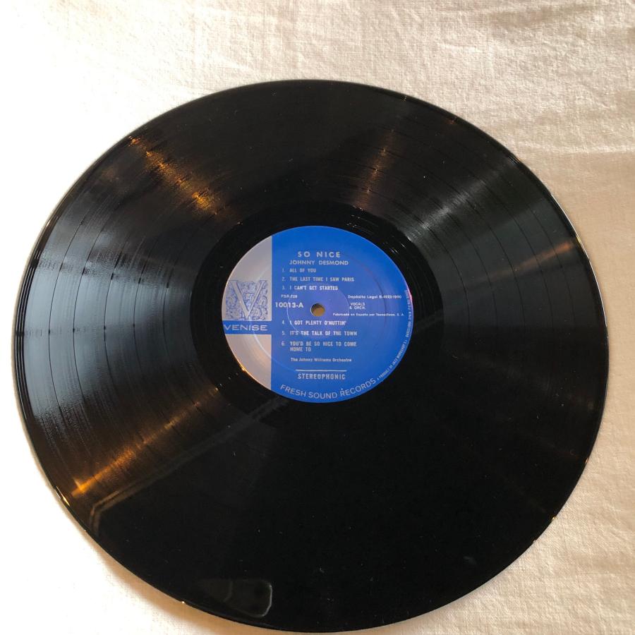 Johnny Desmond / So Nice! LP Venise ・FRESH SOUND RECORDS :Z-2880 ...