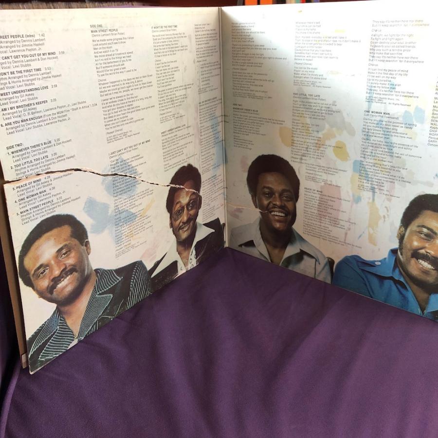 THE FOUR TOPS / main street people LP PROBE : z-786 : tatsuda records - 通販 - Yahoo!ショッピング