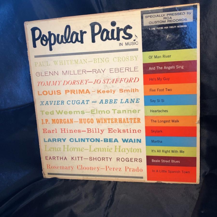 Various / Popular Pairs In Music LP RCA Victor : tatsuda records - 通販 ...