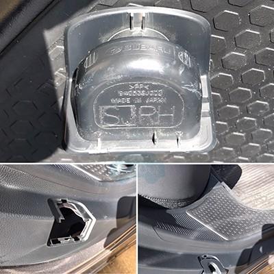 SUBARU 94053SJ000【スバル純正】リヤドア シルプレートカバー/カバーキャッチャー/下部インナートリムパネル【SUBARU純正 ...